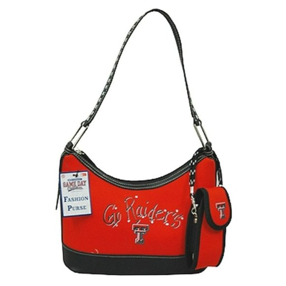 NCAA Licensed | Bags | Texas Tech Red Raiders Handbag Ladies Saddle ...